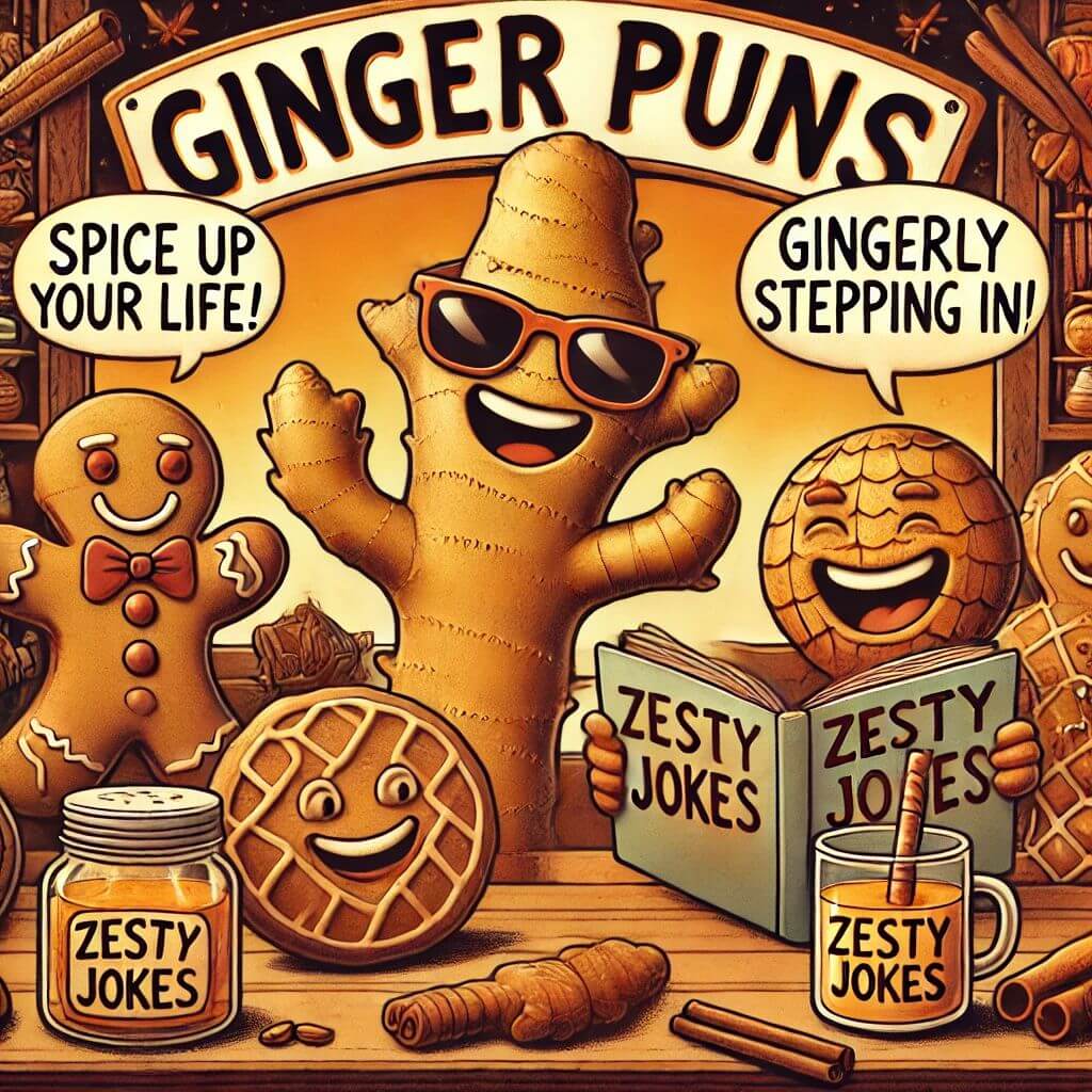 150 Ginger Puns That Bring the Heat - Pun Hub