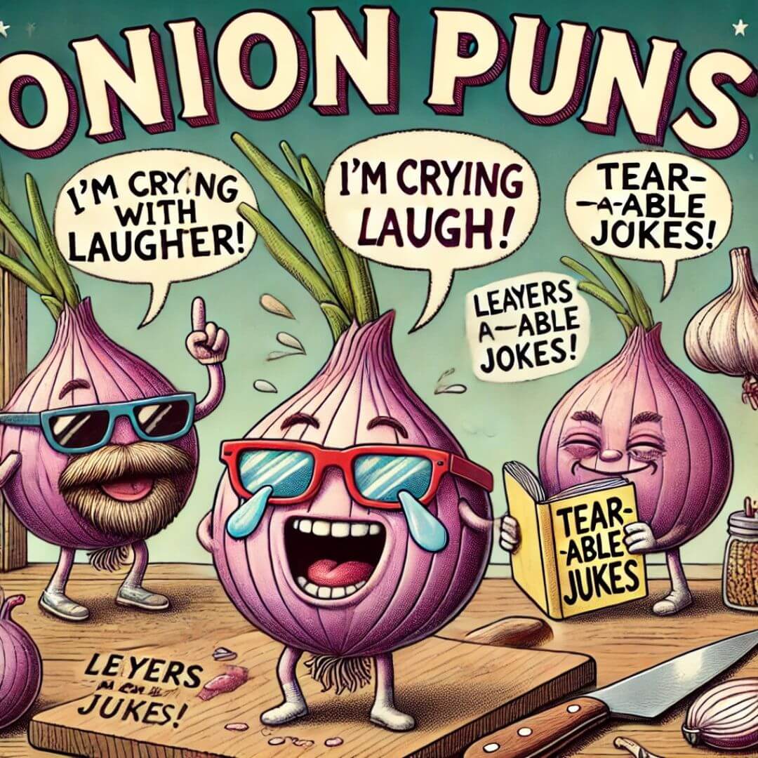 150 Onion Puns for a Peeling Good Time - Pun Hub