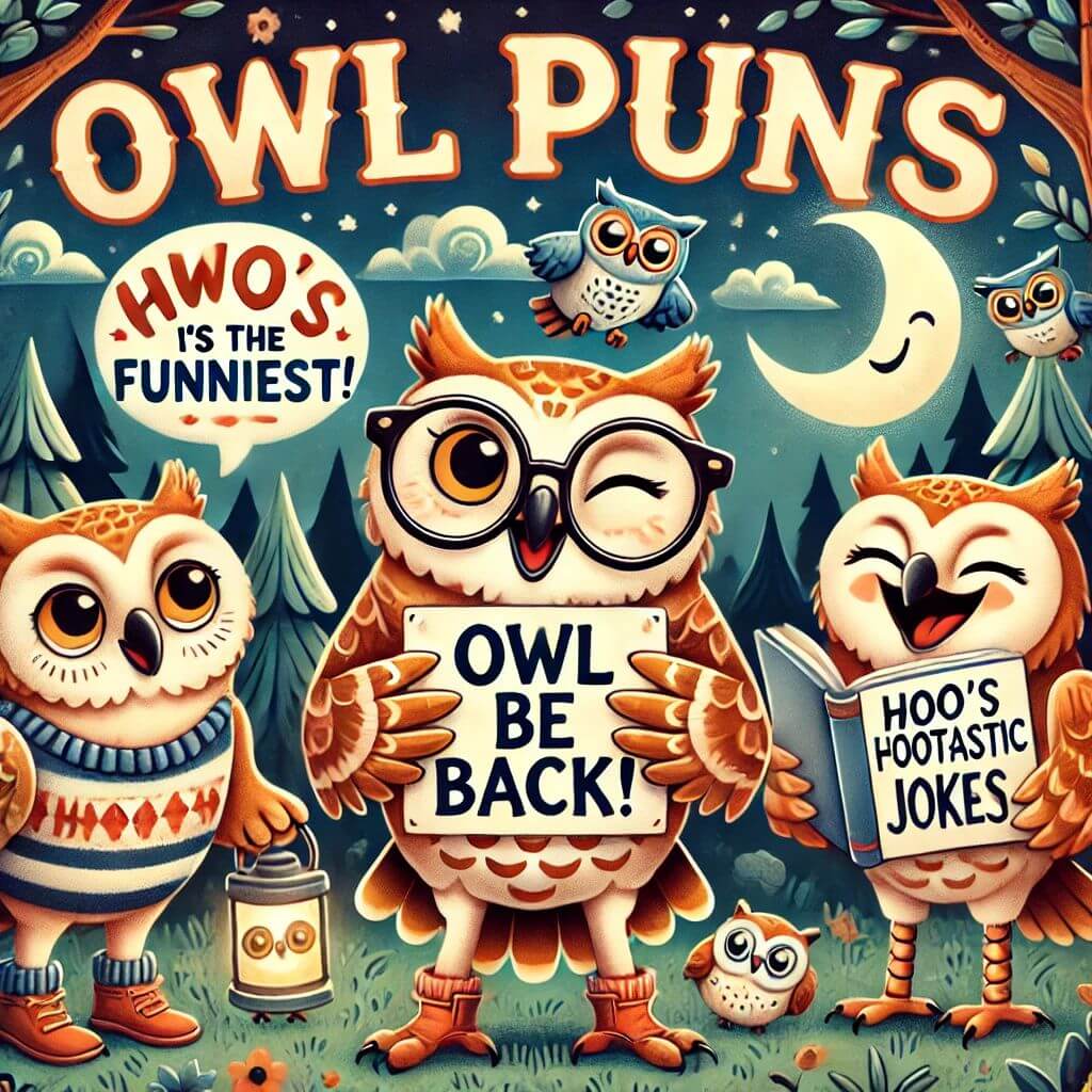 150 Clever Owl Puns To Make You Laugh Out Loud - Pun Hub