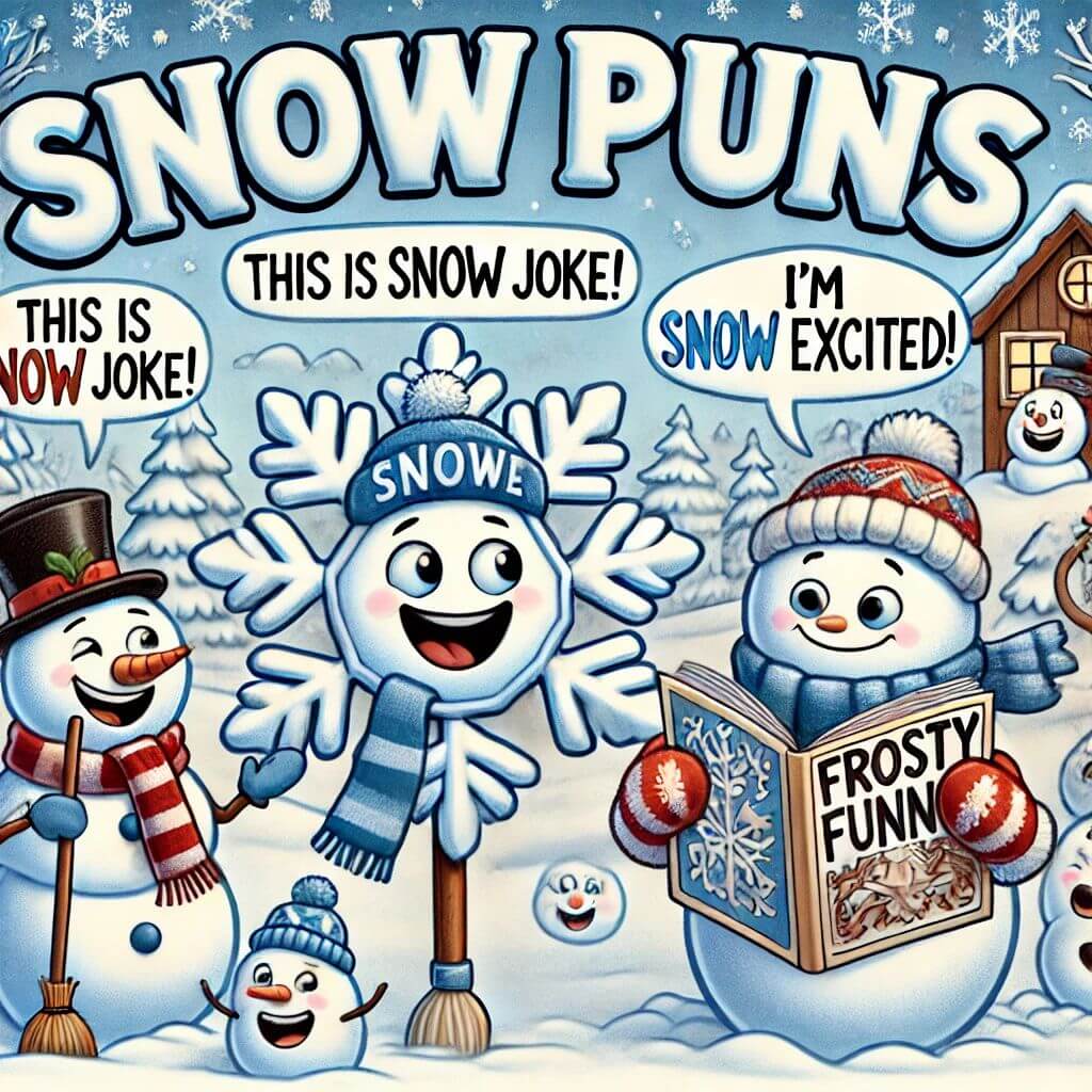150 Snow Puns That Will Sleigh Your Winter Humor - Pun Hub